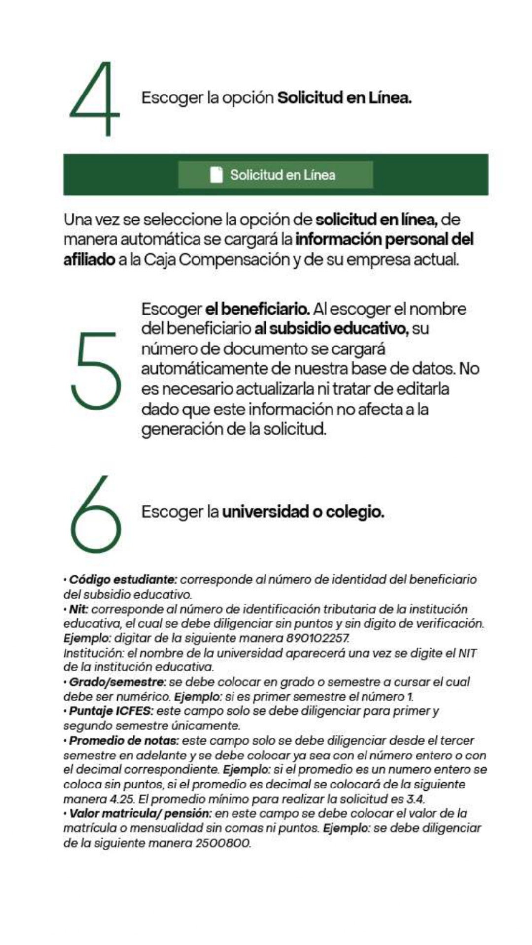 Subsidio educativo 2023 - Tu Guía